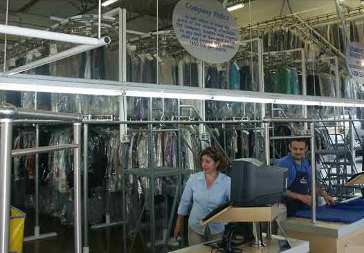 Garment Double Tier Conveyor - SRS Conveyors