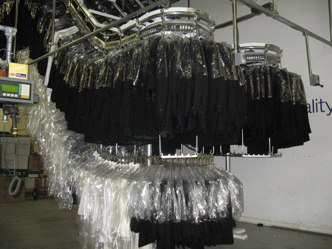 Floor to Ceiling Double Tier - SRS Conveyors